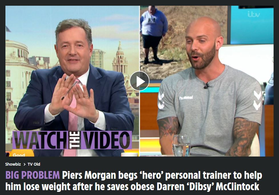 Good Morning Britain with Piers Morgan – Mike Hind Fitness®